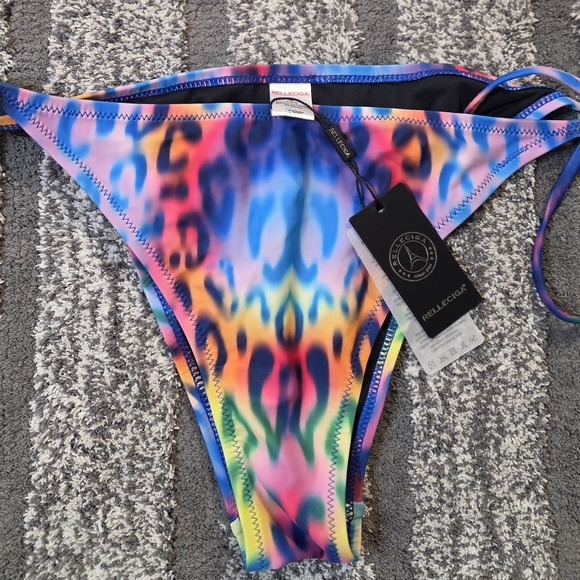 RELLECIGA | Swim | Relleciga Multicolor Leopard Bikini Bottom | Poshmark